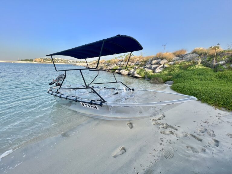 The Crystal Clear Boat - Crystal Clear Watersports World's first 100% ...